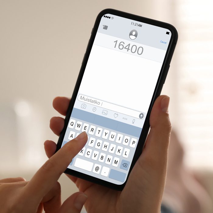 Muistatko 16400-tekstiviestipalvelun? | 020202